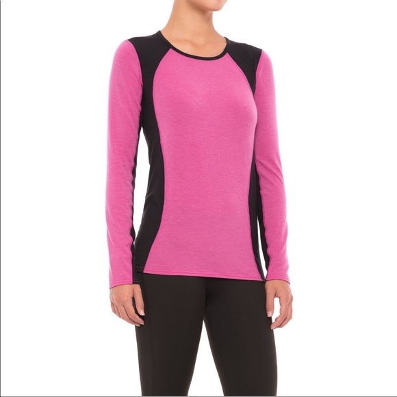 Hot Chillys | Tops | Hot Chillys Base Layer Wool Blend Stretch Lsleeve ...